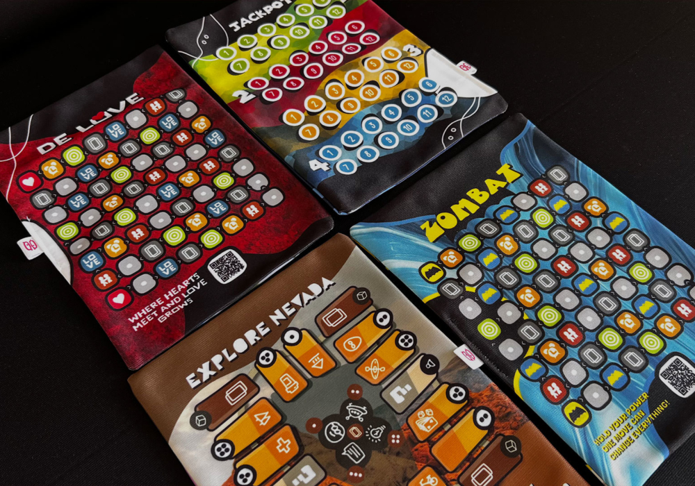 Themed board games and card games with add-ons | 8 Doodles